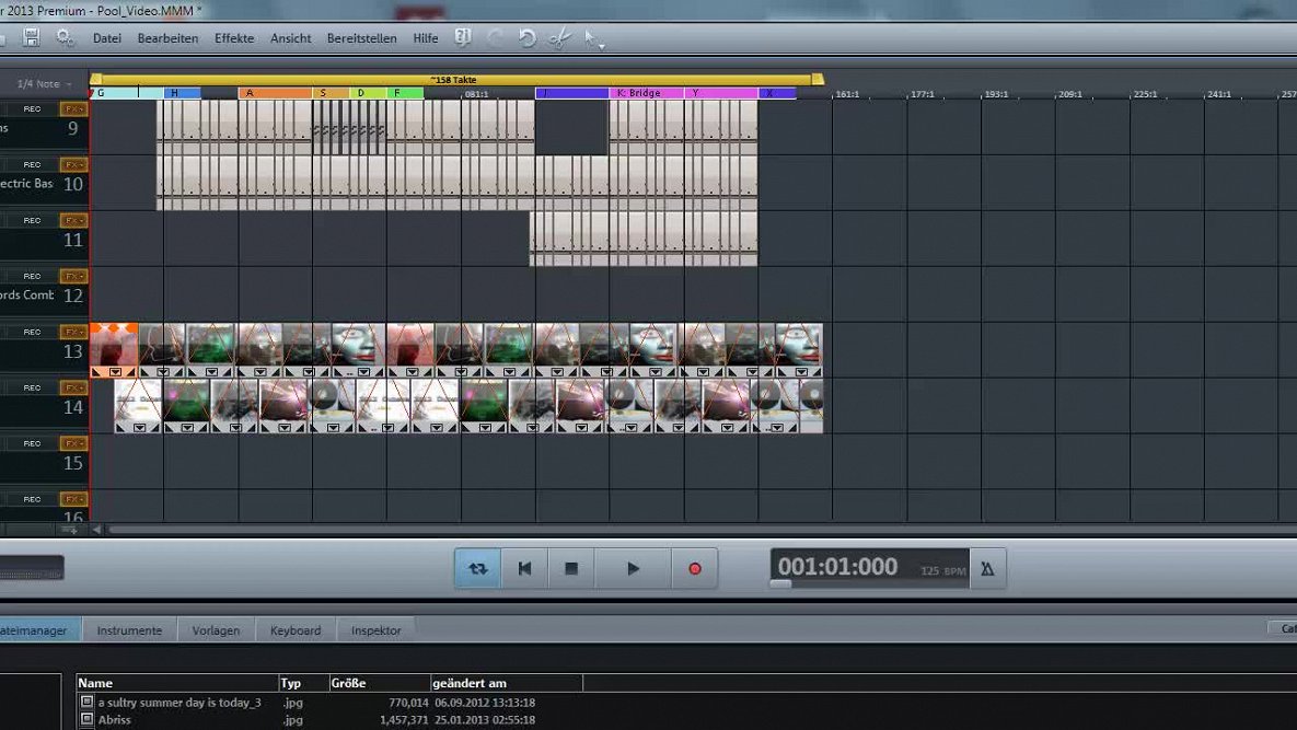 MAGIX Music Maker MMM 2013 Tutorial part1